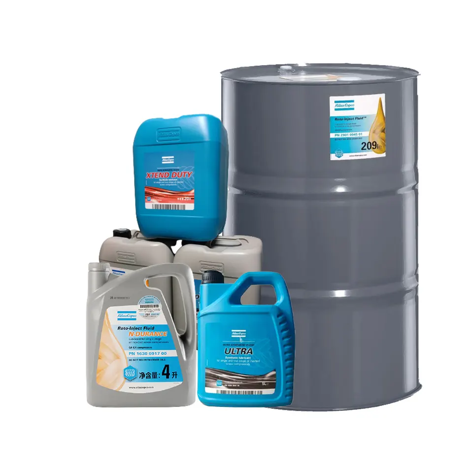 Air Compressor Oil 2901004501 For Atlas Copco Air Compressor Lubricant Oil